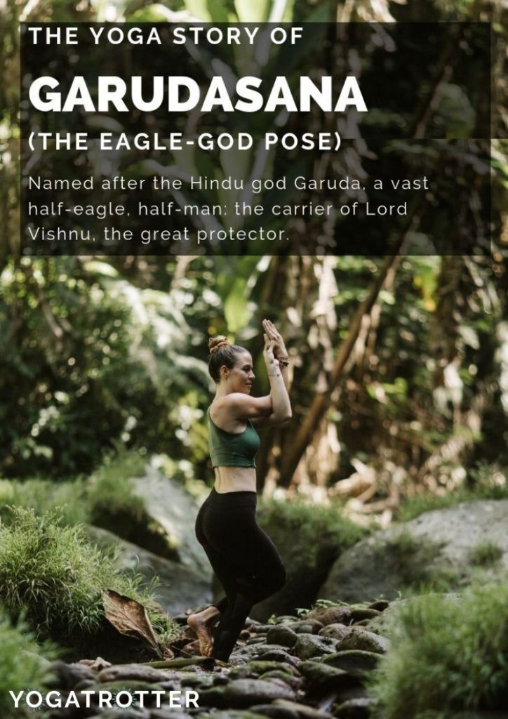 How Garudasana (Eagle Pose) Got Its Name - Yogatrotter Academy